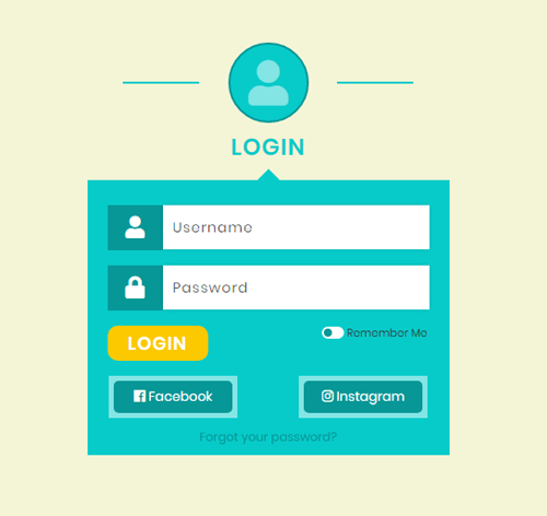 Bootstrap CSS Form Style 31