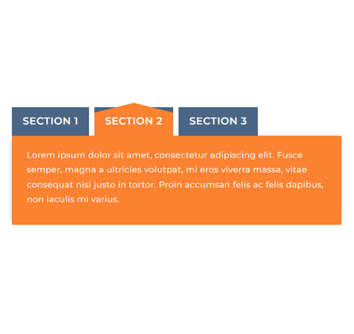 Bootstrap CSS Tab Style 117