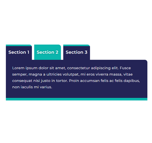Bootstrap CSS Tab Style 118