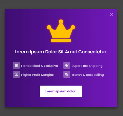 Bootstrap Modal Style 85